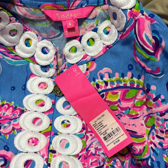 Lilly Pulitzer | Dresses | Nwt Lilly Pulitzer Shift Dress Multiblue ...